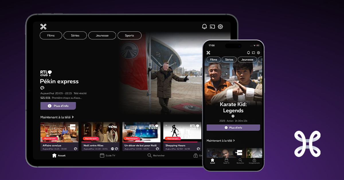 Téléchargez l’application Pickx gratuite pour la TV partout | Proximus