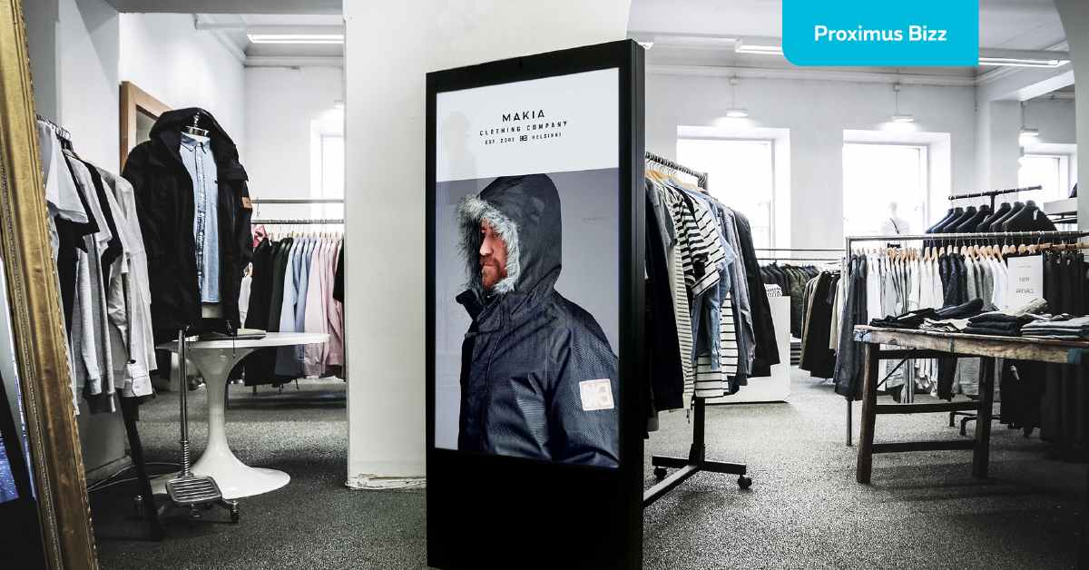 Display screens in your store? Five ideas | Proximus