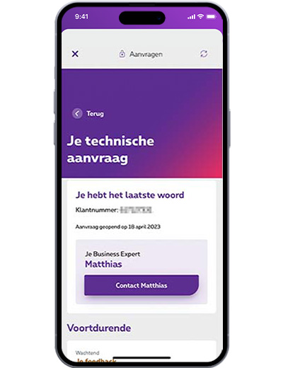 Snelle hulp van een online expert | Proximus