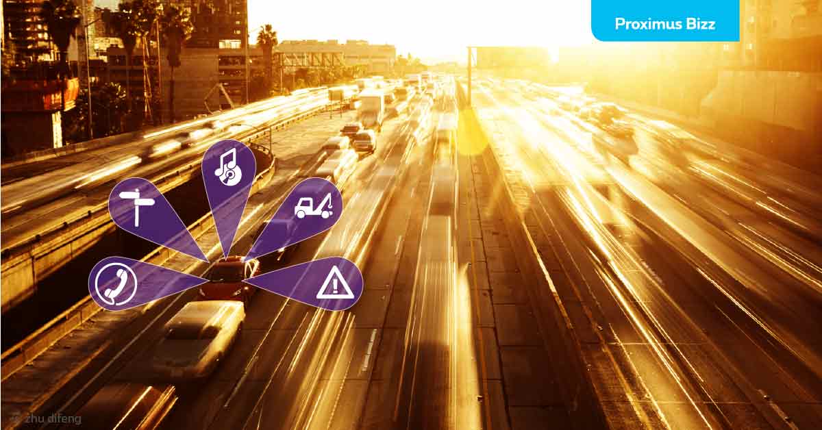 The advantages of having a SIM card in your car | Proximus