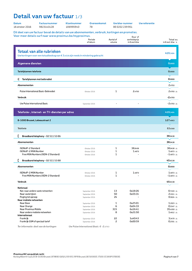 My Proximus Factuur – Myproximus Ma Facture – EYONM