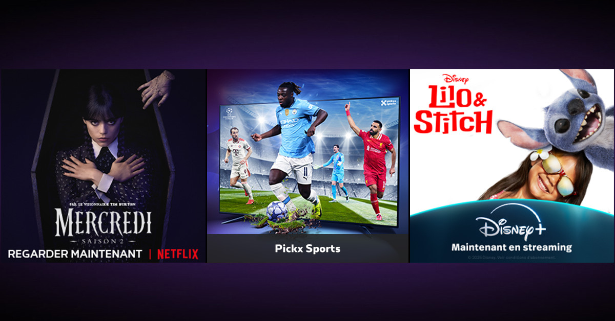 Pickx All Stars & Sports – Offre TV Sport + divertissement All in ...