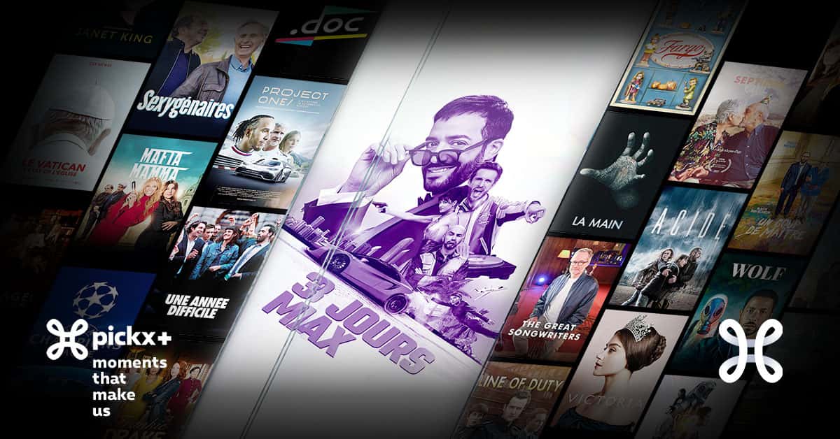TV option Pickx+ exclusive TV-channel | Proximus