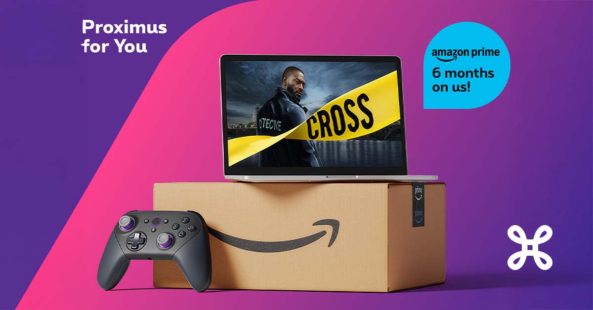 Enjoy 6 months of Amazon Prime with Proximus for You | Proximus