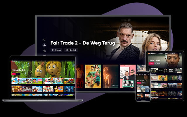 Streamz TV option | Proximus