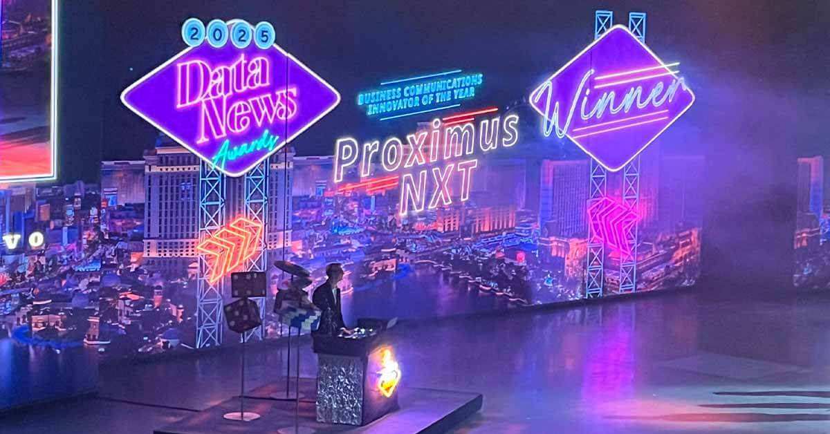 Proximus NXT reçoit un Data News Award pour son innovation | Proximus