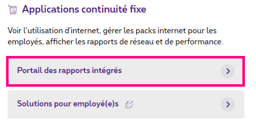 Consulter des rapports sur votre réseau Explore | Proximus