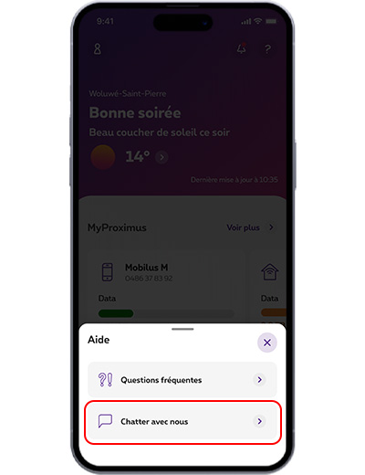 L’aide rapide d’un expert en ligne | Proximus